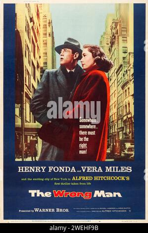 Henry Fonda & Vera Miles Film: The Wrong Man (USA 1956) Characters ...