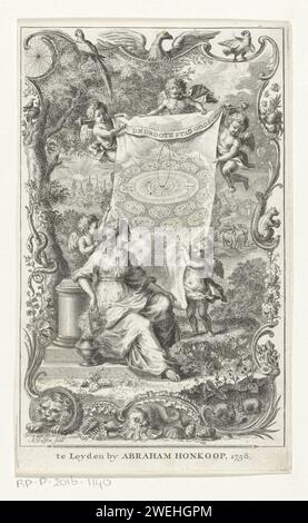 Allegory in Heavenly Jerusalem, Abraham Delfos, 1758 print Allegory in ...