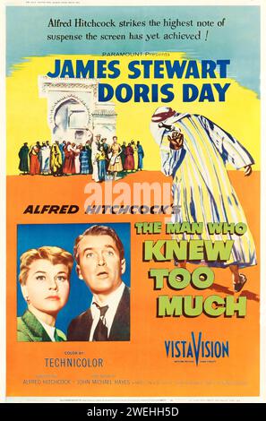 Alfred Hitchcock & Doris Day Film: The Man Who Knew Too Much (USA 1956 ...