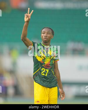 January 24 2024: Nene Dorgeles (Mali) // during a African Cup of ...
