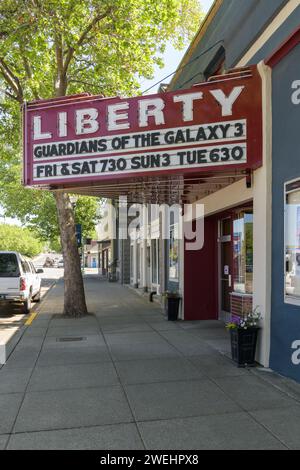 Dayton, WA, USA - May 25, 2023; Columbia County Courthouse in Dayton ...