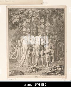 Germanic general Arminius Coasts a injured square for the holy oak ...