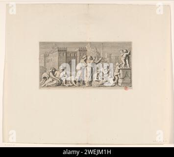 Fries with triumphal tour of Quintus Fabius Maximus on Schouw in the ...