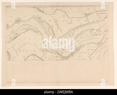 Map of the Lek River, consisting of seven parts, Isaak Tirion (workshop ...