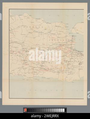 Map of part of Java Stock Photo - Alamy