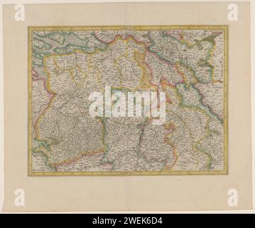 Map of the Duke Dommen Gulik, Kleef en Berg, battle theater of the Gulik-Kleefse issue, 1610 ...