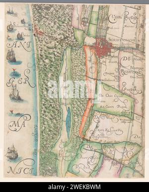 Map of the Delfland Water Board, with The Hague and surroundings, Share ...