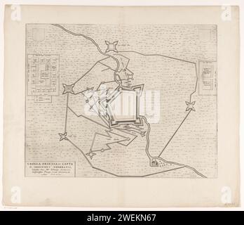 Siege and conquest of Groenlo by Maurits, 1597, 1652 print Siege and ...