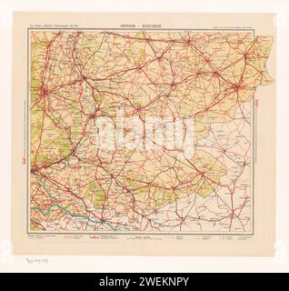 Map of the surroundings of Zutphen and Lochem, Anonymous, in or after c ...