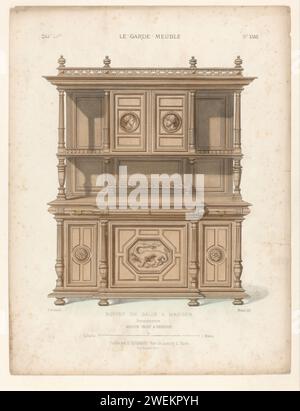 Buffet cupboard, Midart, 1839 - 1885 print A Renaissance buffet ...