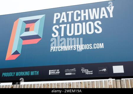 Sign for Patchway Studios Stock Photo - Alamy