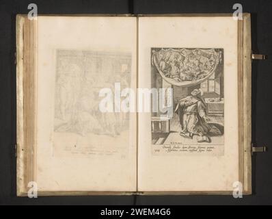 Peter's vision of the unclean animals, Anonymous, After Philips Galle ...