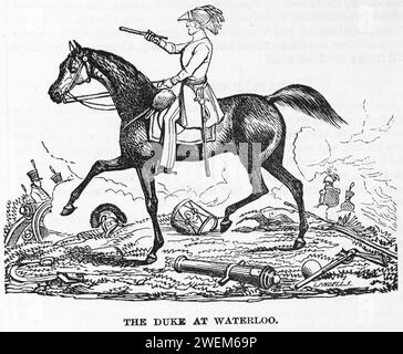 The Duke of Wellington and his Horse. Illustration published in London ...