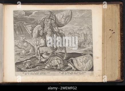 Cyrus as the second king from the vision of Daniël, 1643 print Cyrus II ...
