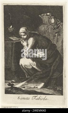 Fabiola of Rome, saints Stock Photo - Alamy