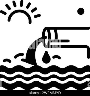 Icon for effluent Stock Vector Image & Art - Alamy