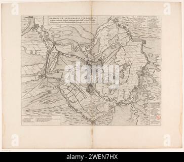 Siege of 's Hertogenbosch, 1629, Anonymous, 1629 print Map of the siege ...
