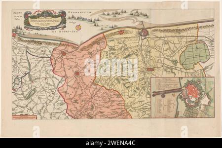 Map of Frans -Vlaanderen, Anonymous, 1677 - 1720 print Map of French ...