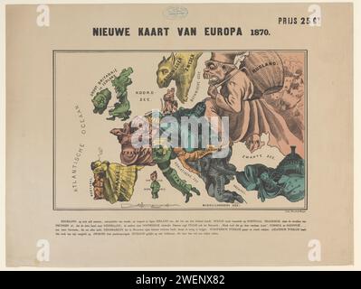 Map of Europe in which all countries have been proposed by people, ca ...