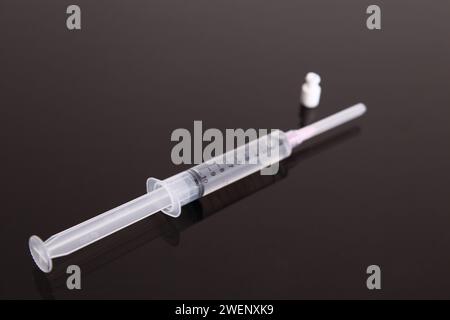 Spore Syringe for Mycology - mushroom spores suspended in distilled and ...