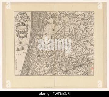 Map of Rijnland and Amstelland, Anonymous, in or after 1677 - in or ...