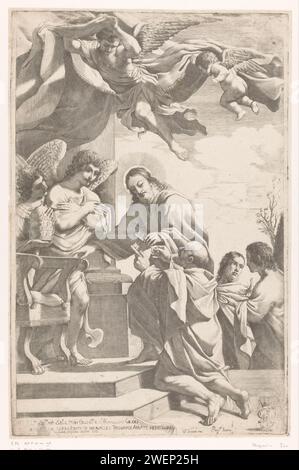 Peter receives the keys, 1601 - c. 1634 print Peter receives the keys ...