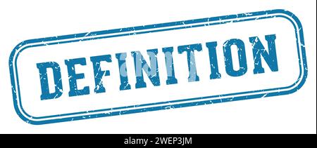 definition stamp. definition rectangular stamp isolated on white ...