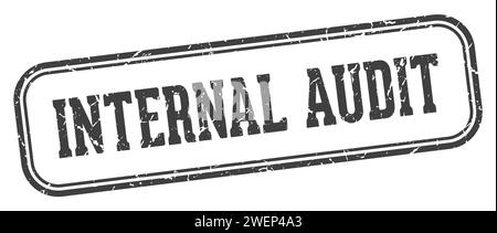 internal audit stamp. internal audit rectangular stamp isolated on ...