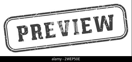 preview stamp. preview rectangular stamp isolated on white background ...