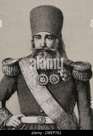 Ahmad I ibn Mustafa (1806-1855). Bey of Tunisia from 1837 to 1855 ...