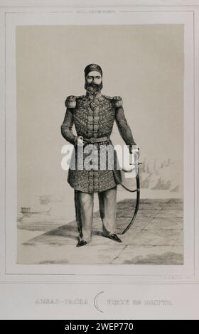 Abbas I of Egypt (1812-1854), also know as Abbas Pasha. Wali of Egypt ...
