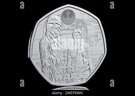 The 4th coin in the Star Wars 50p series is the 2024 50p featuring ...