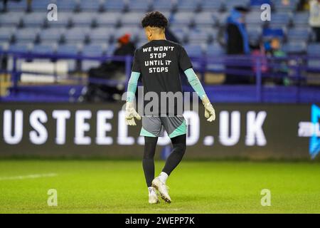Pierce Charles #47 of Sheffield Wednesday during the Sky Bet ...