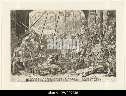 Maarten van Heemskerck- Conquest Tunis Victory Charles V C 1555 Stock ...