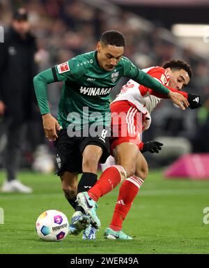 Enzo Millot of VFB Stuttgart FC Bayern MŸnchen - VfB Stuttgart 3:0 17.12.2023 Fussball 1 ...