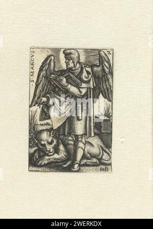 Marcus, Hans Sebald Beham, 1541 print The four evangelists in this ...