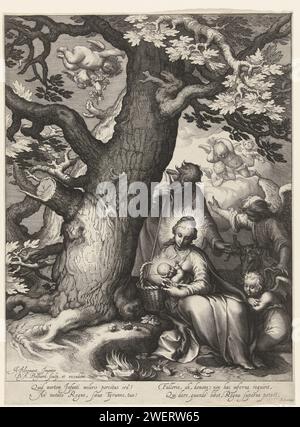 Abraham Bloemaert – The Rest on the Flight into Egypt (De rust op de ...