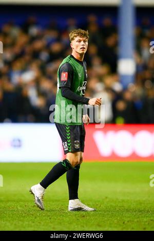 Victor Torp (29 Coventry City) challenged by Casper De Norre (24 ...