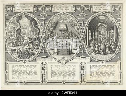 Cain and Abel offered lamb on altar, Christoforo di Michele Robetta ...