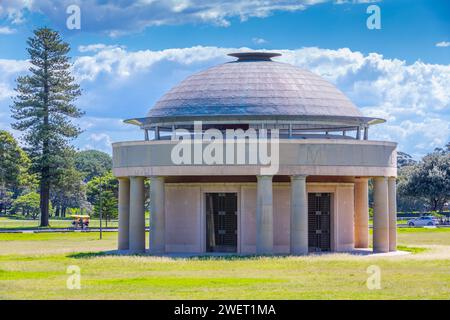 The Federation Pavilion in Centennial Park, Sydney, during the swearing ...