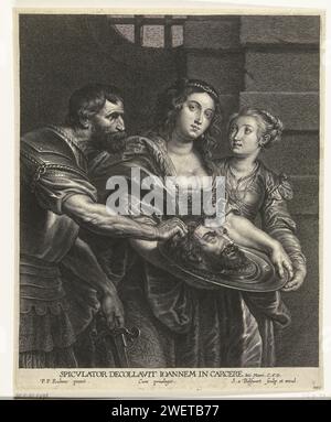 Salomé with the head of John the Baptist, Schelte Adamsz. Bolswert ...