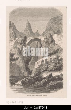 View of Menton, Karl Girardet (Possible), After Dominique Alphonse ...