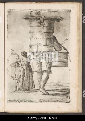 Cries of Paris - flower seller Stock Photo - Alamy