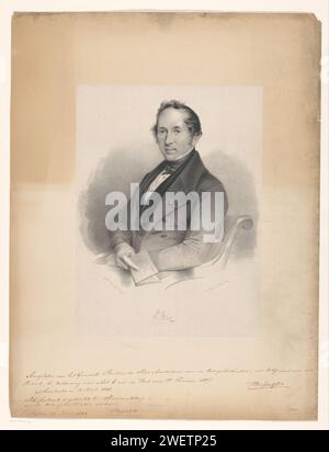 Portrait of Willem Vrolik, Henricus Wilhelmus Couwenberg, 1824 - 1845 ...