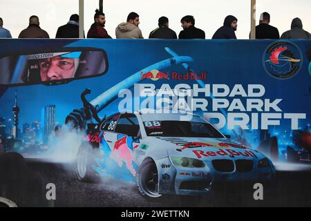 Baghdad, Iraq. 26th Jan, 2024. A car pictured during a motorsport ...