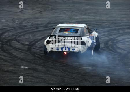 Baghdad, Iraq. 26th Jan, 2024. A car pictured during a motorsport ...