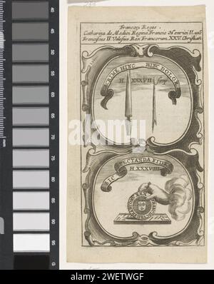 Catharina de 'Medici and Frans II, King of France, Claude de Héry (Copy ...
