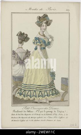 Small mail of the ladies, 1826, no. 402: rice straw hat (...), 1826 ...