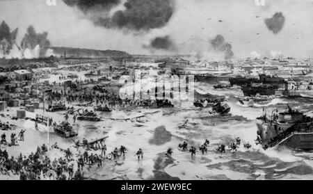 The Normandy Landings - 6th June 1944 - WW2 Stock Photo - Alamy