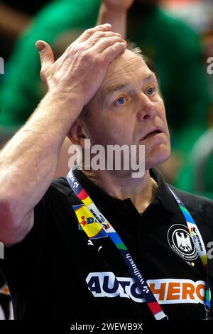 Alfred Gislason (Deutschland, Trainer) DEN, Deutschland vs. Norwegen ...